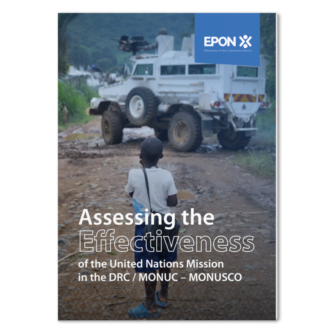 Assessing the effectiveness of the United Nations Mission in the DRC ...